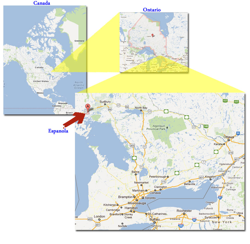 Location - Anishinabe Spiritual Centre